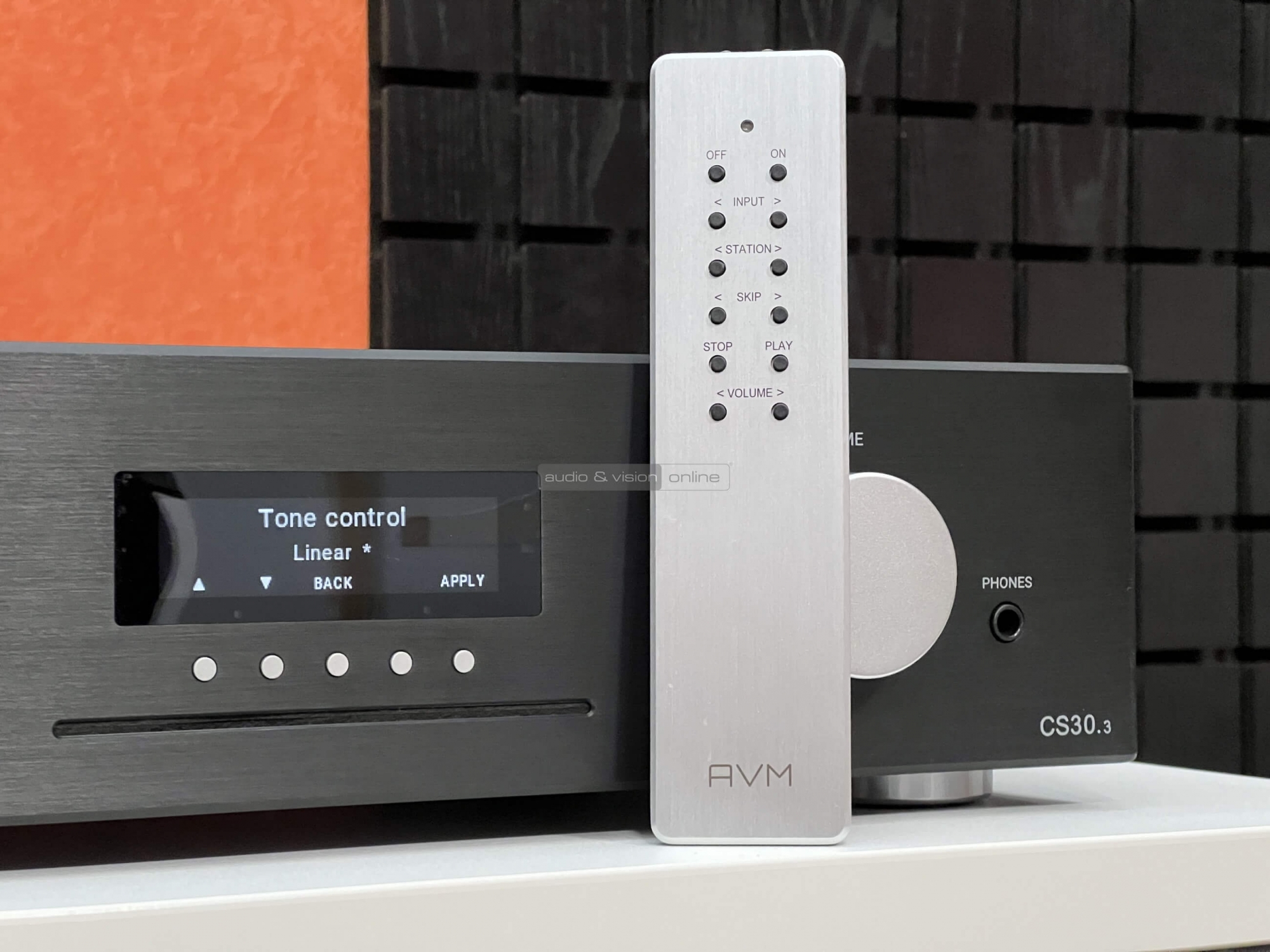 AVM CS 30.3 hálózati sztereó erősítő teszt